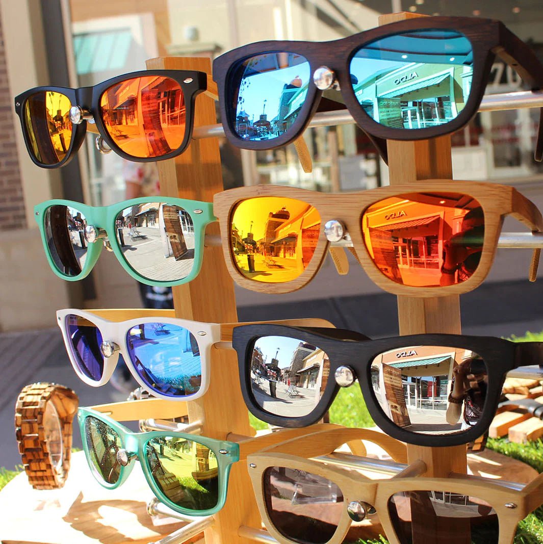 wooden sunglasses | Rustic-Tac - Wooden Watches & Accessories– Rustic-tac