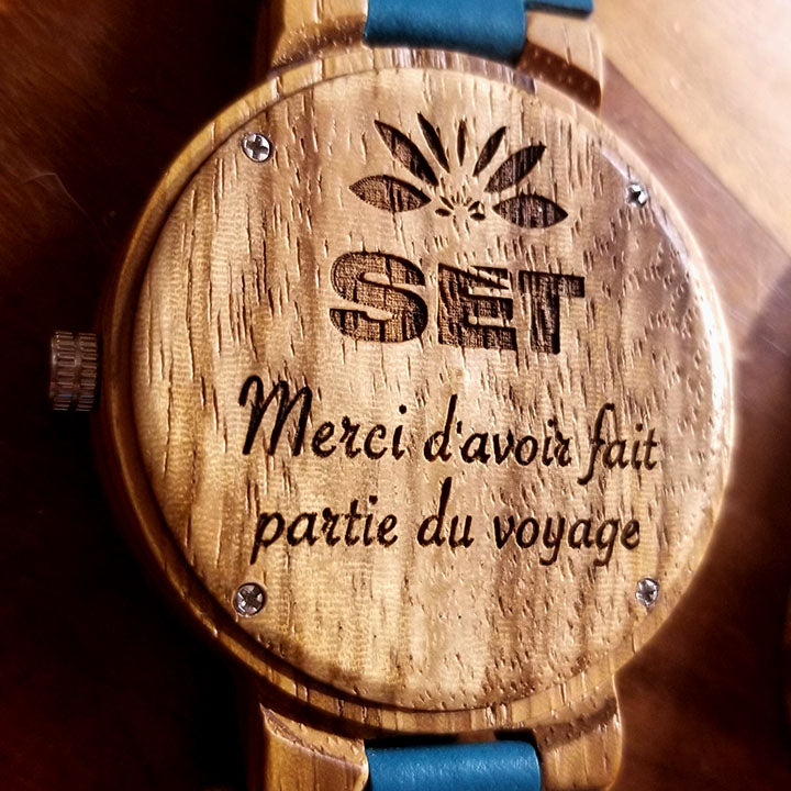 Nos réalisations | Rustic-Tac - Montres en bois |Cadeaux corporatifs– Rustic-tac